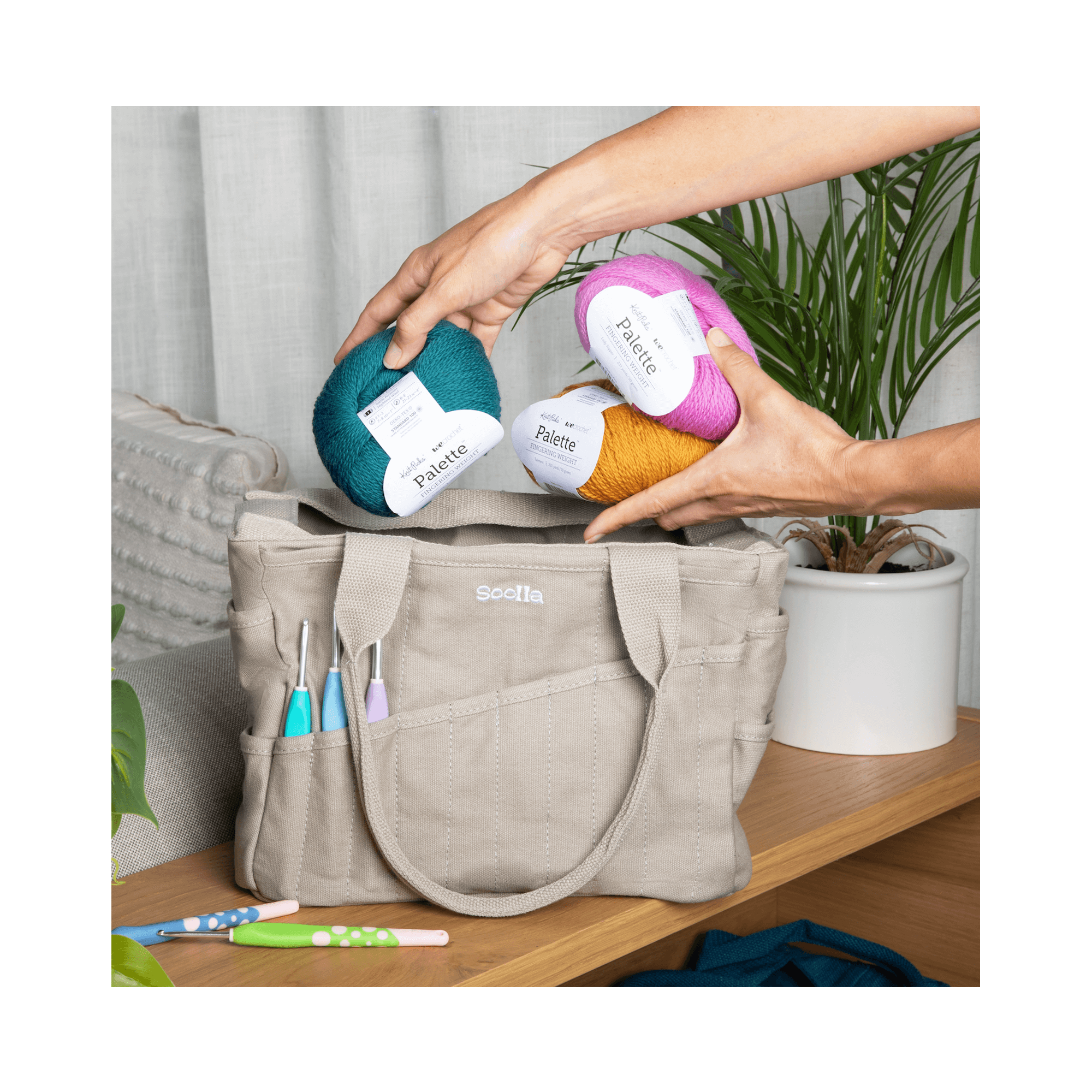 Buy Soolla Studio Bag Graphite Grey | Artist Tool Bag – Soolla®
